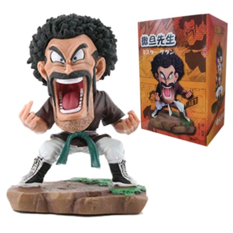 Jual Action Figure Mr. Satan Chibi Statue Dragonball DBZ Shock Pose ...