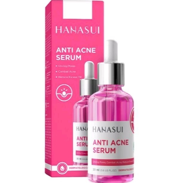 Jual Hanasui Anti Acne Serum New Look & Improved Formula 20ml | Shopee ...