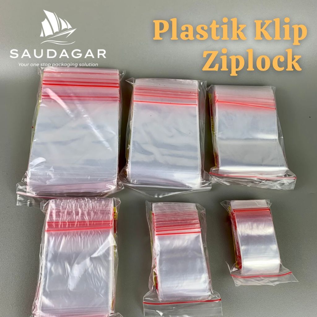 Jual Plastik Klip Ziplock Pe Ukuran 4x6 5x8 7x10 8x12 8 7x13
