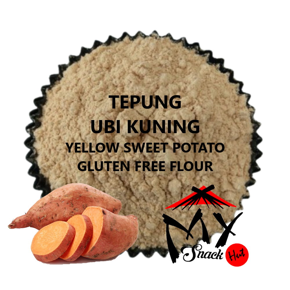 Jual TEPUNG UBI KUNING 50GR - YELLOW SWEET POTATO PURE FLOUR POWDER ...