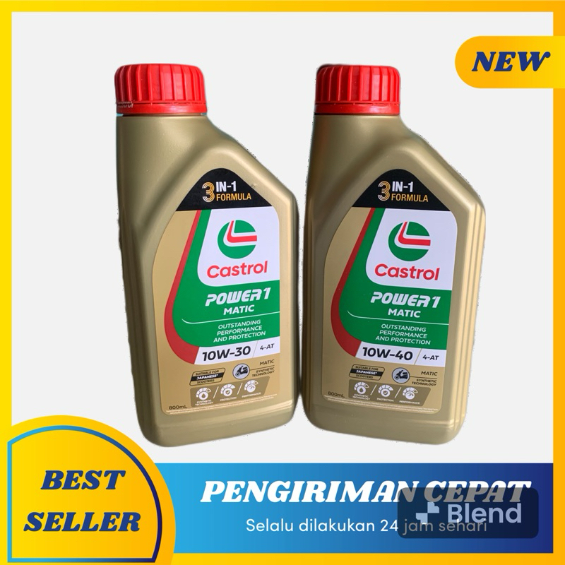 Jual OLI CASTROL POWER 1 MATIC 800ml | Shopee Indonesia