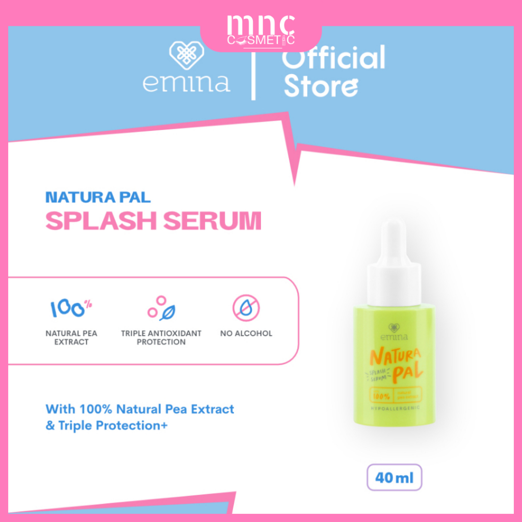 Jual Emina Natural Pal Splash Serum 40ml | Shopee Indonesia