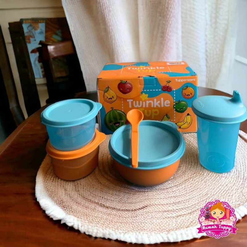 Jual Wadah Tempat Makan Makanan Bayi MPAsi Twinkle Tup Tupperware Tuppy ...