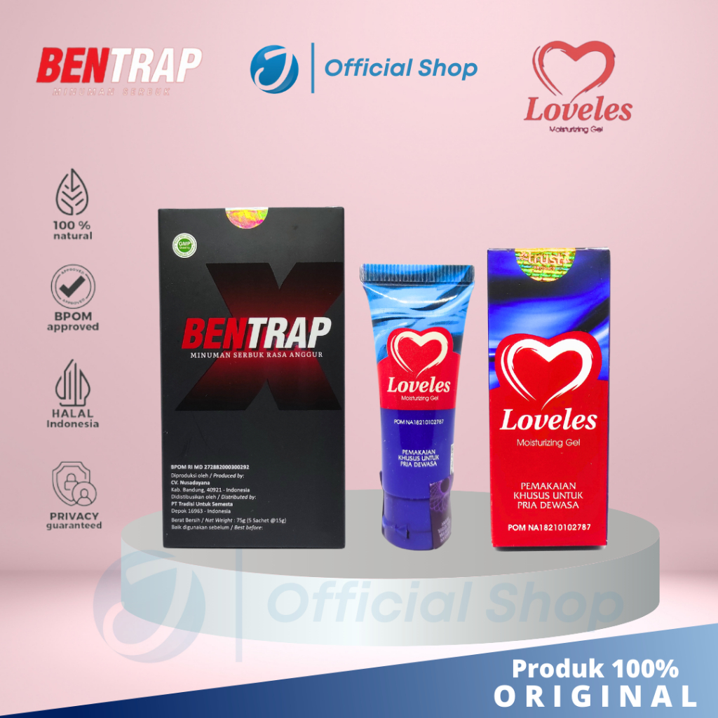 Jual Bundling Package Bentrap - Loveless Tube Antiseptik Pria dan ...