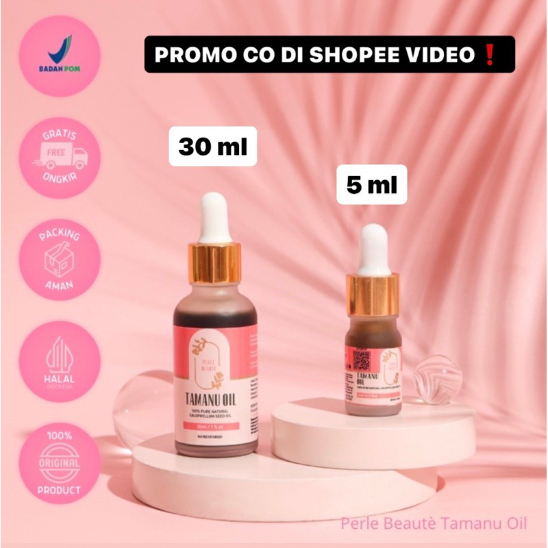 Jual [Stock Terbaru] Distributor Resmi Tamanu Oil Perle Beaute ...