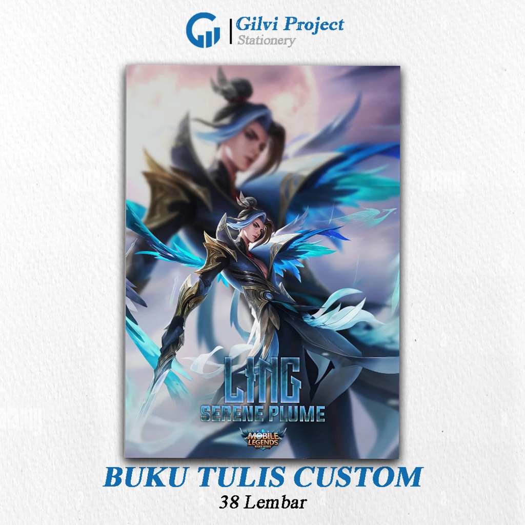 Jual Buku Tulis Mobile Legend Character / ML [C] / Buku Tulis Sekolah ...