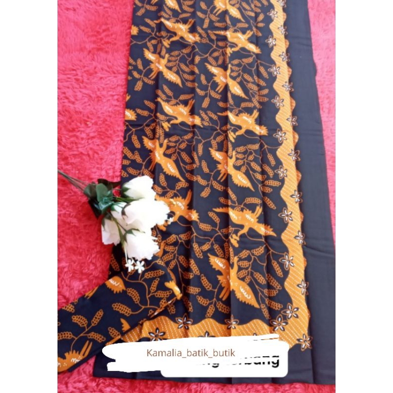 Jual Kain Batik Khas Brebes Motif Burung Hong | Shopee Indonesia