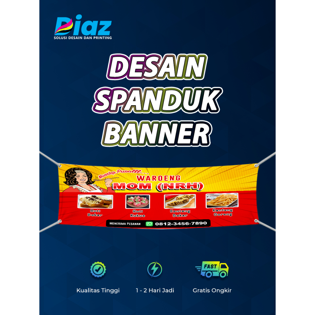 Jual JASA DESAIN BANNER, BALIHO, SPANDUK PROFESIONAL | Shopee Indonesia