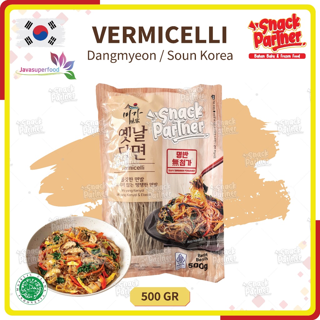Jual VERMICELLI / DANGMYEON 500 GR - Mie Mi Japchae / Sohun Soun Bihun ...
