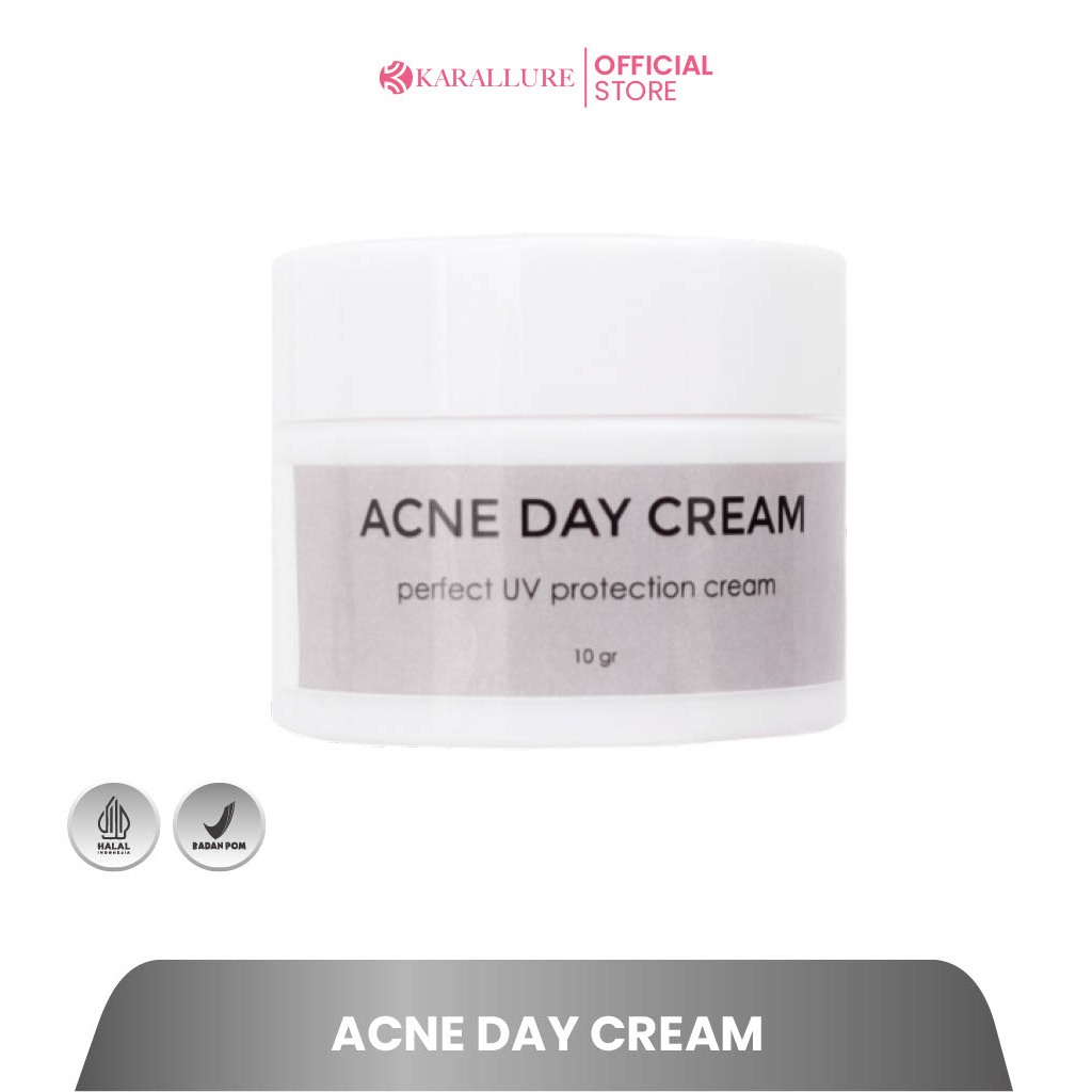 Jual Karallure Acne Day Cream Krim Pagi Jerawat - dengan SPF Melindungi kulit dari paparan sinar ...