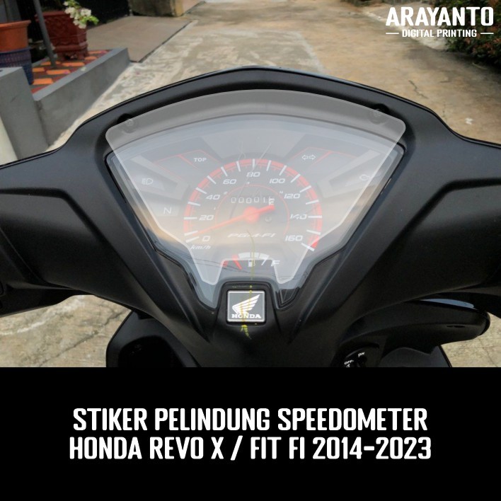Jual Sticker Pelindung Speedometer Honda Revo X / Revo FIT FI 2014-2023 ...