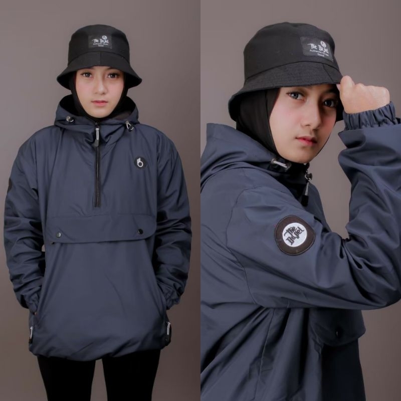 Jual JAKET PARASUT CAGOULE PRIA WANITA WATERPROOF JAKET CAGOULE POLOS ...