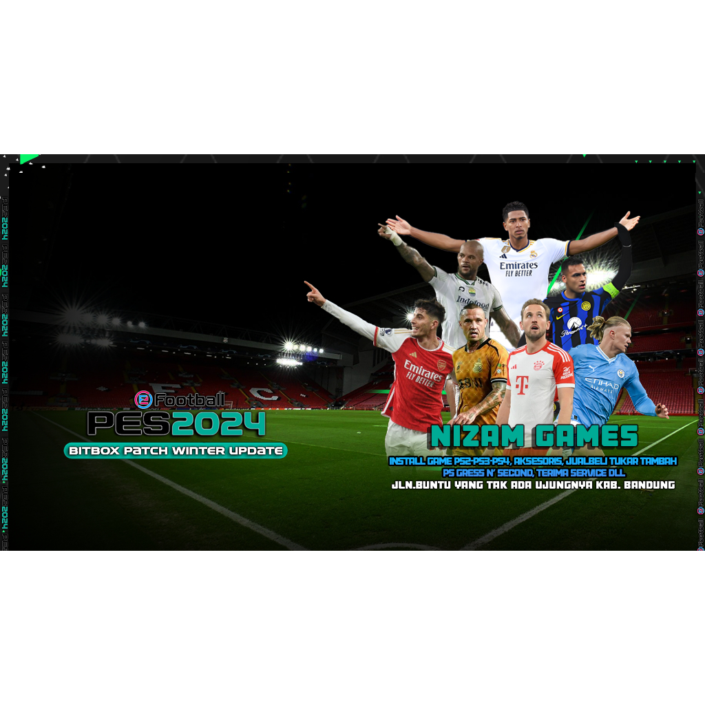 Jual eFootball 2024 PS3 BITBOX PATCH |Winter Edition | Shopee Indonesia