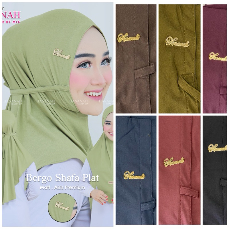 Jual SHAFA PLAT 100ribu 6 pcs // PAKET HEMAT // PAKET USAHA HIJAB MURAH ...