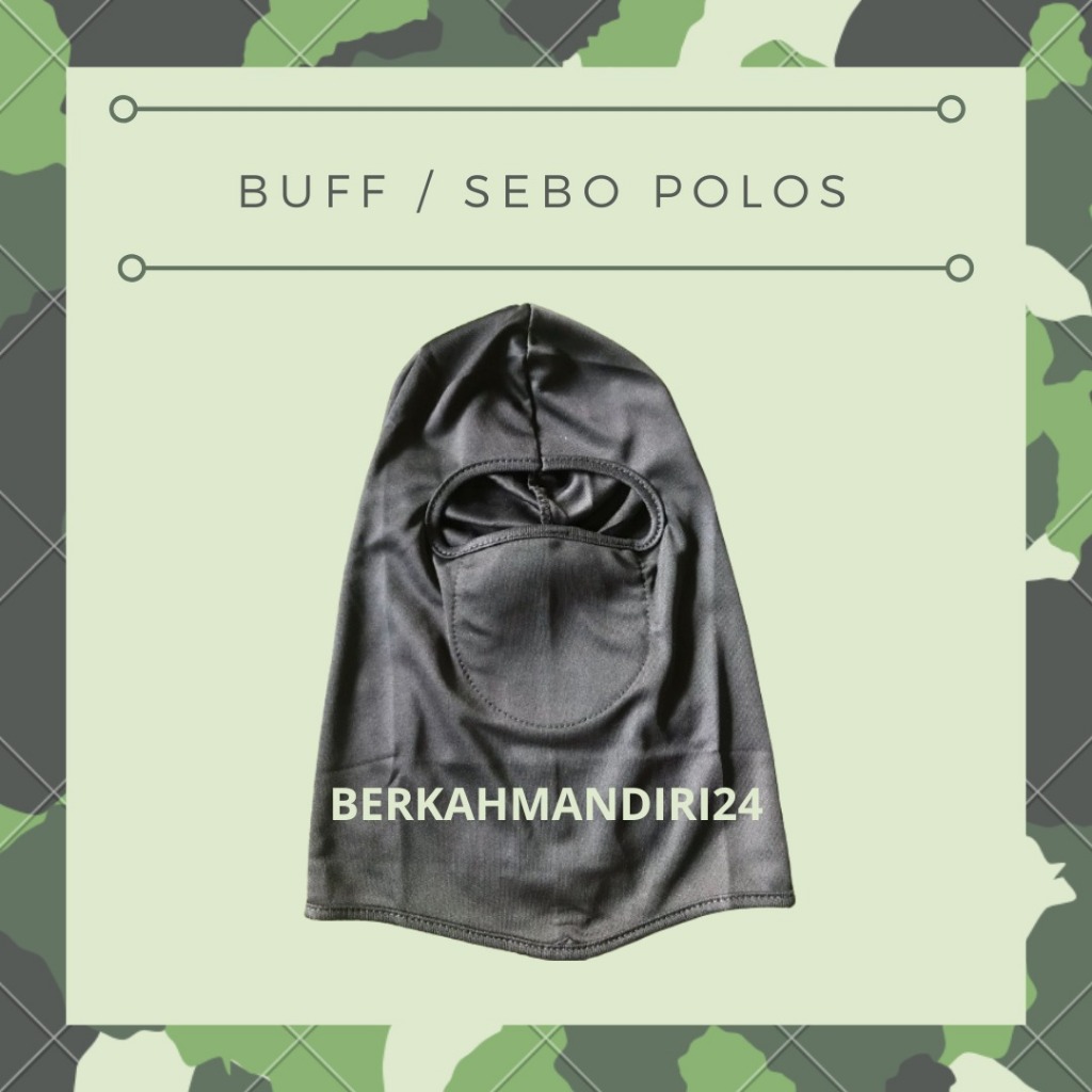 Jual Buff Sebo Polos Tactical Masker TNI Scuba | Shopee Indonesia