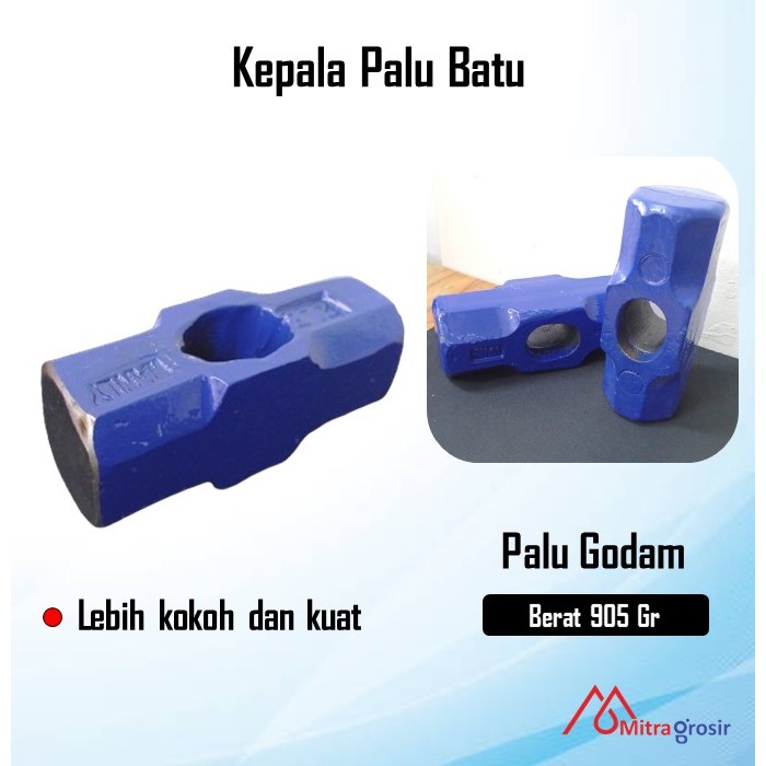 Jual Palu Bodem Martil Besar 4 Lb / Palu Besi Kepala Bogem Godam Bodem ...