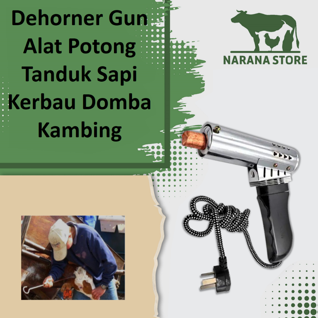 Jual Dehorner Gun Alat Potong Tanduk Sapi Kerbau Domba Kambing | Shopee ...
