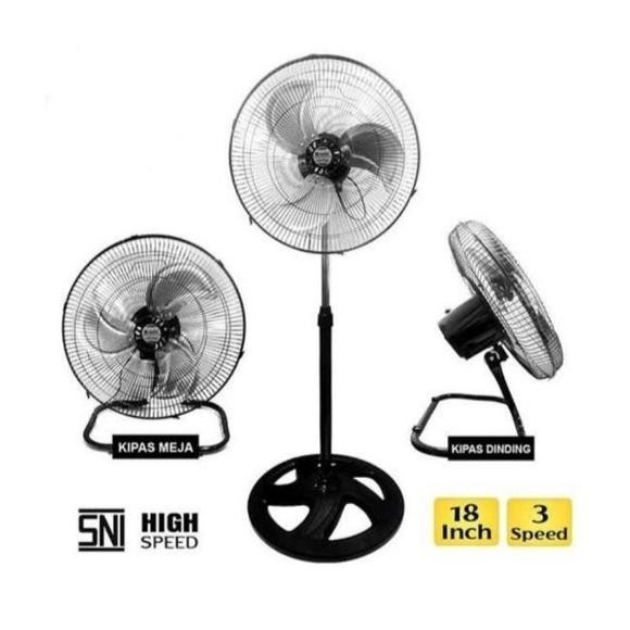 Jual Sonus Stand Fan By Sanex 18 Inch 3 In1 S 1831 | Shopee Indonesia
