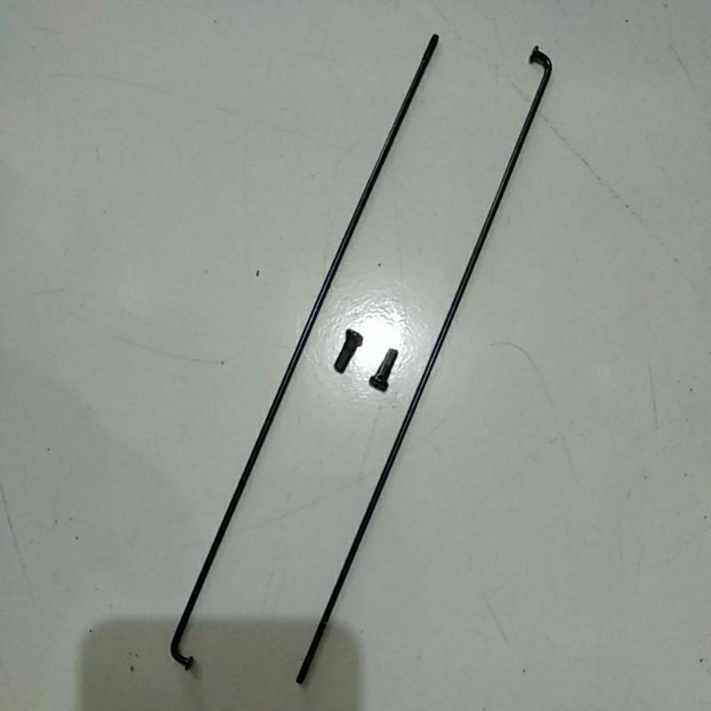 Jual Ruji Sepeda Stainless 195mm Spoke-00078BK (Spoke) | Shopee Indonesia