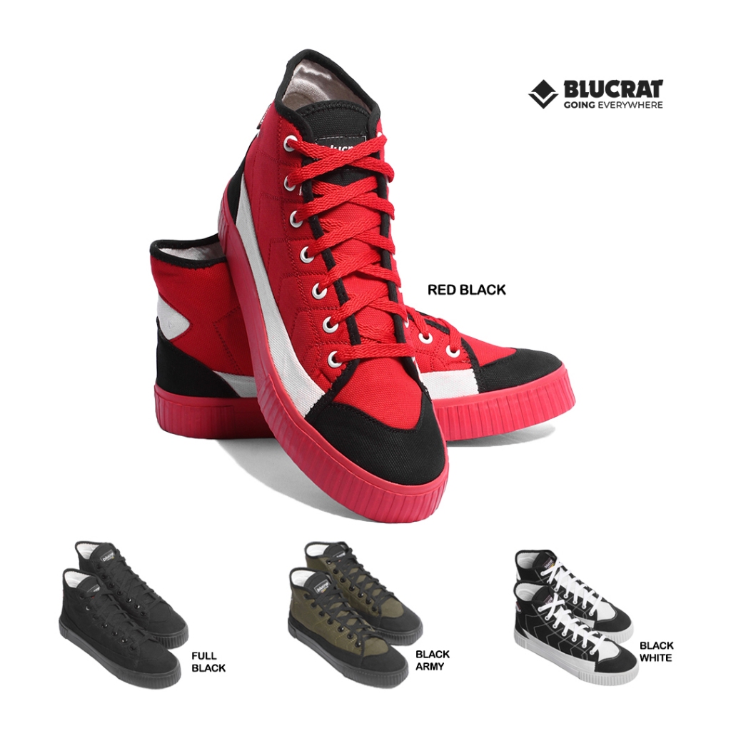 Jual Sneakers Cowok Blucrat ARTHUR Sapatu Casual Spatu Nongkrong ...