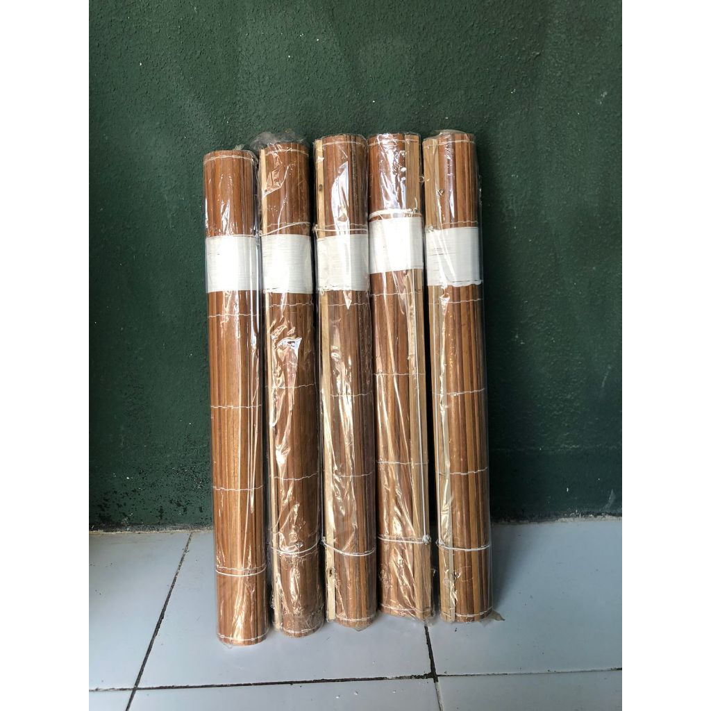 Jual Tirai Bambu Natural 70cm x 200cm | Shopee Indonesia