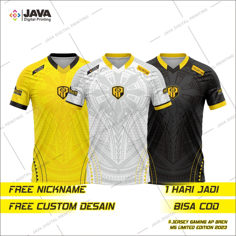 Jual JERSEY BAJU KAOS AP BREN M5 LIMITED EDITION 2023 FREE NICKNAME ...