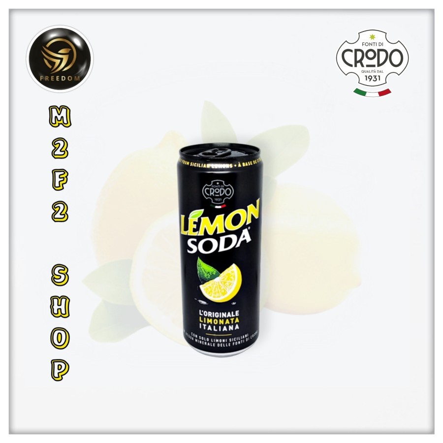 Jual Crodo Lemon Soda Limonata Italiana Can | Kaleng - 330 ml (Kemasan ...
