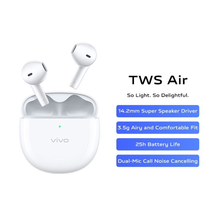 Jual VIVO TWS AIR HEADSAT BLUETOOTH | Shopee Indonesia