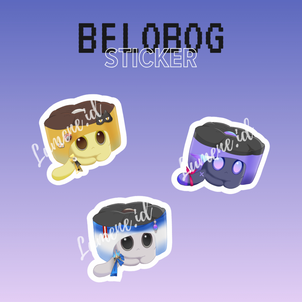 Jual Stiker Belobog Faction/Hook/Seele/Bronya/Cat Critters/Sticker ...