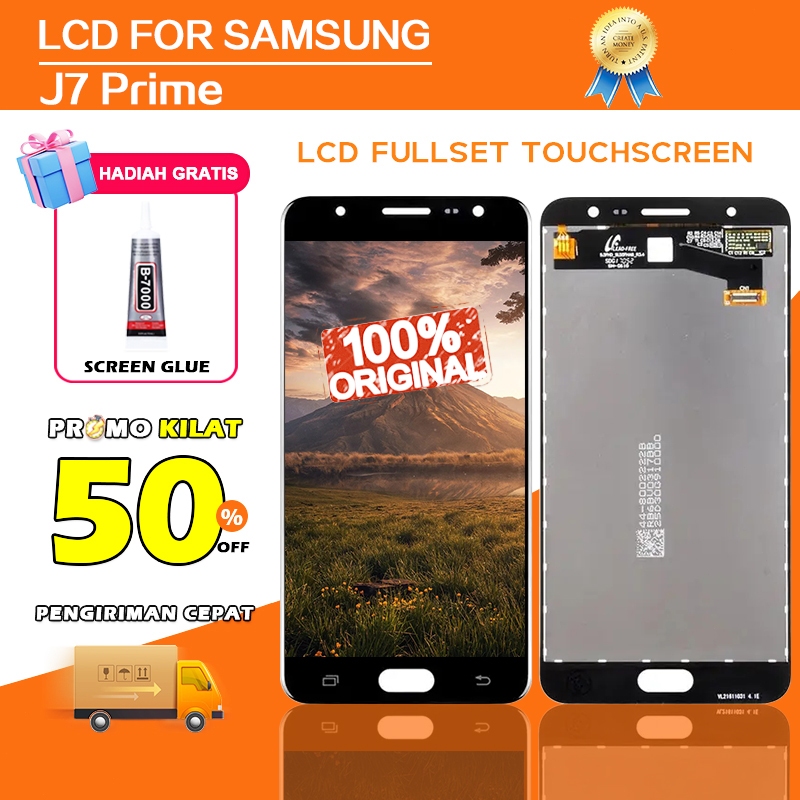 Jual Lcd touchscreen Samsung j7 prime / G6100 FULLSET TOUCHSCREEN HD ...