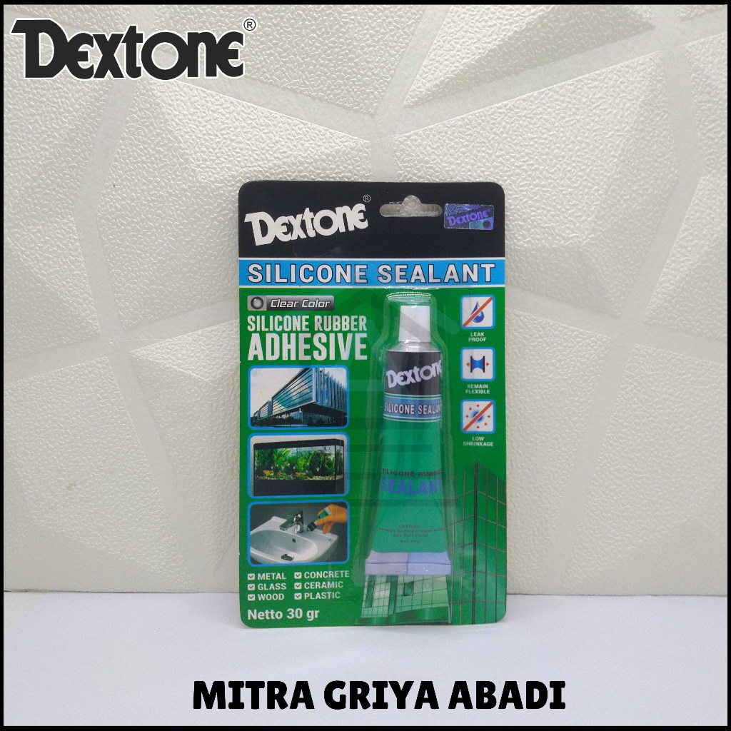 Jual Lem Kaca Sealant Dextone 30 gram | Shopee Indonesia