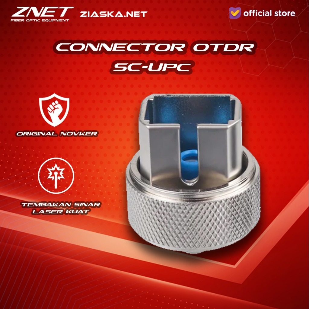Jual Connector adapter SC UPC OTDR NOVKER ASLI Kepala Connector OTDR ...