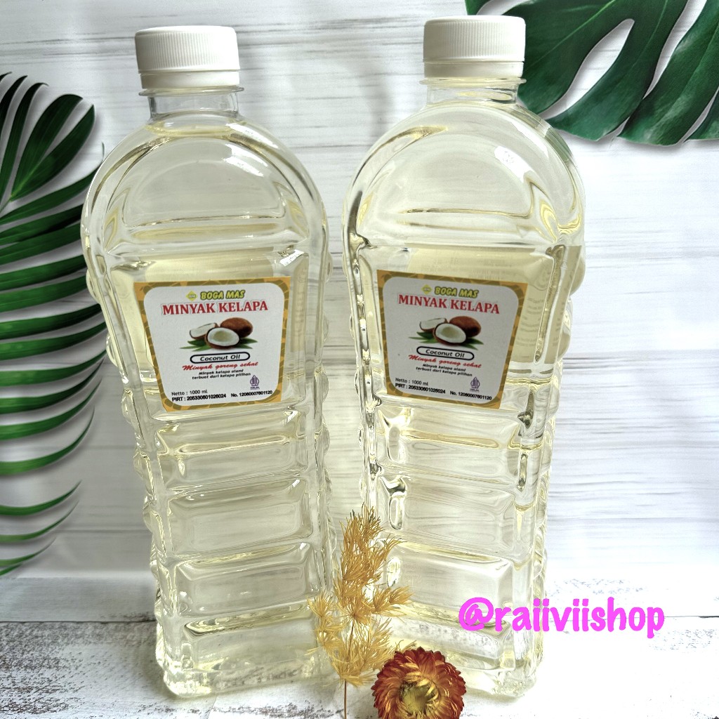 Jual Raiiviishop - Minyak Goreng Kelapa Boga Mas 1 L | Shopee Indonesia