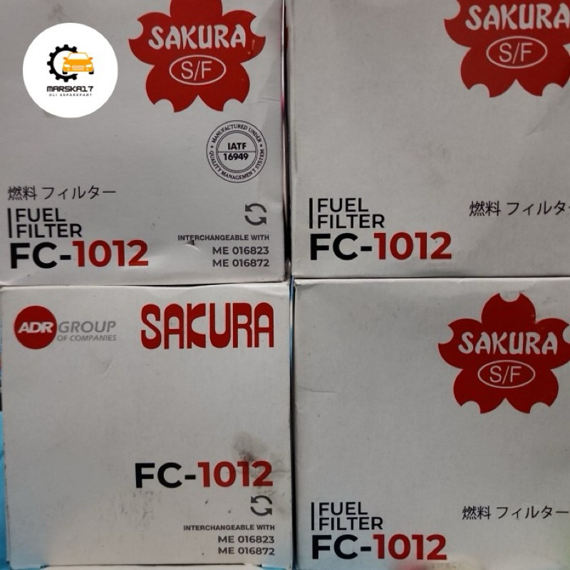 Jual Fuel Filter Sakura FC-1012 FC1012 ME016823 ME016872 RD159-51020 ...