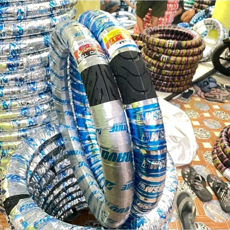 Jual Sepasang Ban Motor Bebek Untuk Vixion Megapro Verza Ukuran 275 ...