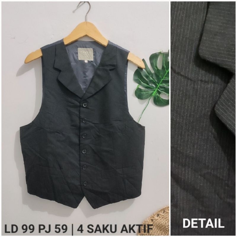 Jual Vest Blazer / Rompi Blazer / Vest Fashion | Shopee Indonesia