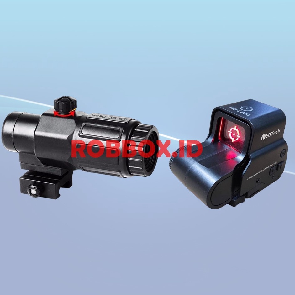 Jual Paling Dicari Paket Dummy G33 Etech Magnifier Side Flip Scope Holo ...