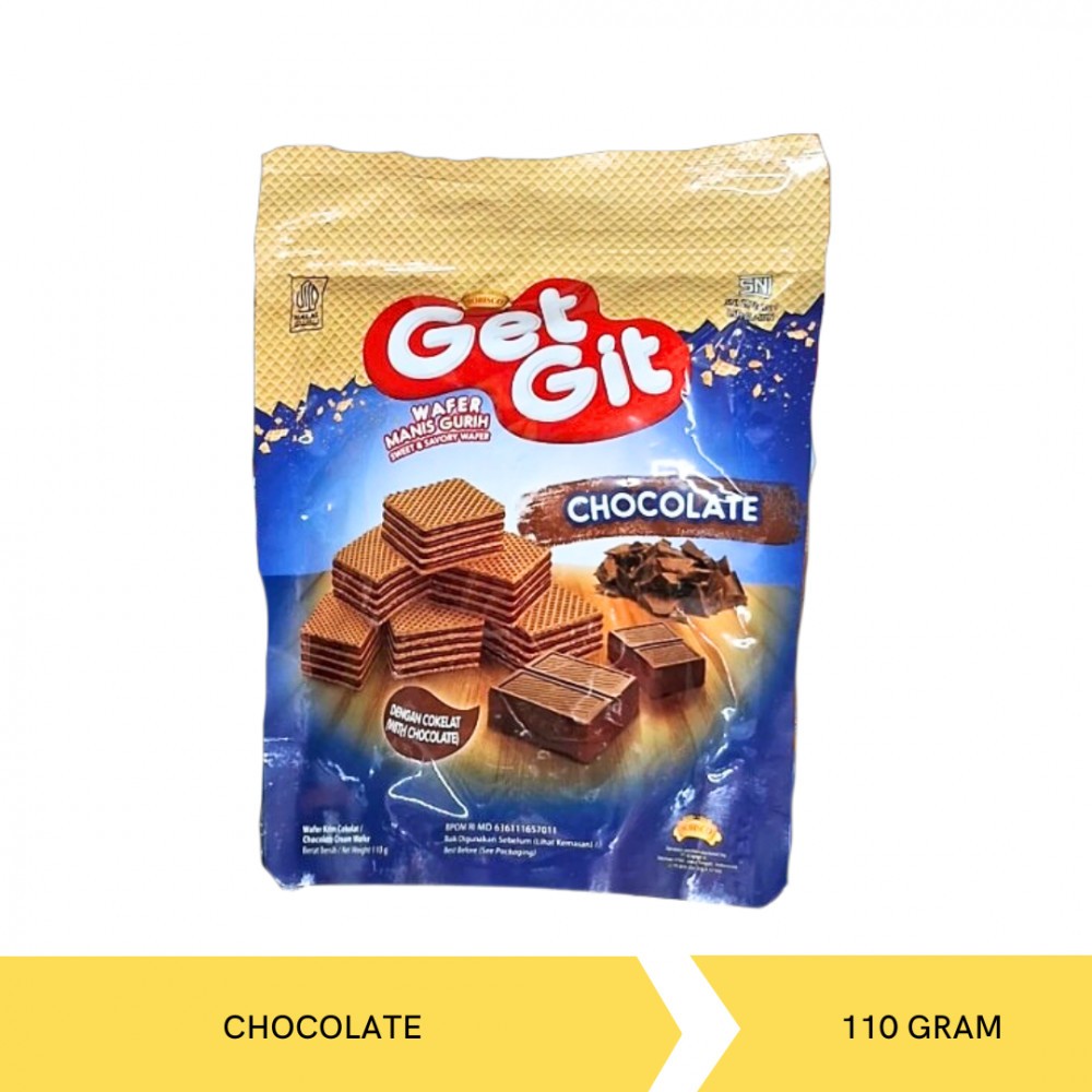 Jual GET GIT Wafer Pouch / Chocolate Cheese Cool Choco 110 Gram | Shopee Indonesia