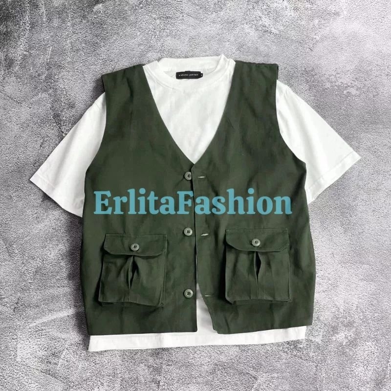 Jual Rompi Vest Casual Outfit Pria | Shopee Indonesia