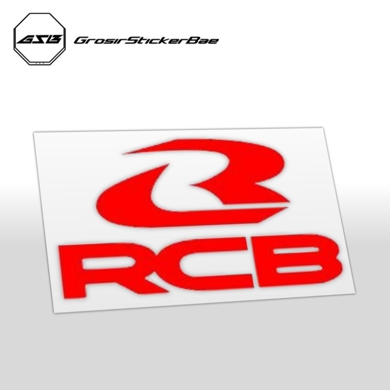 Jual Sticker RCB cutting stiker motor Racing Boy termurah | Shopee ...