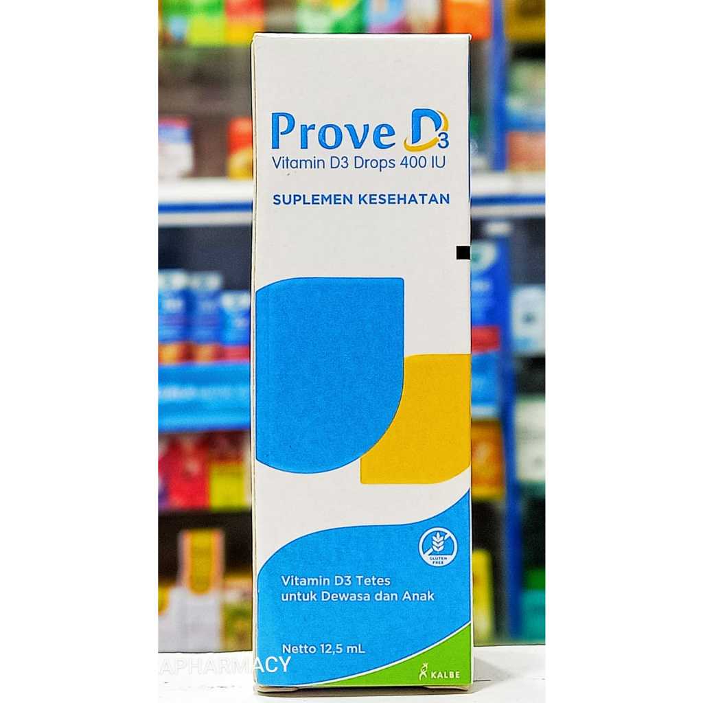 Jual Prove D3 𝐒𝐢𝐫𝐮𝐩 𝐃𝐫𝐨𝐩𝐬 𝟒𝟎𝟎𝐈𝐔 - Suplemen Vitamin D3 Untuk Imun dan ...