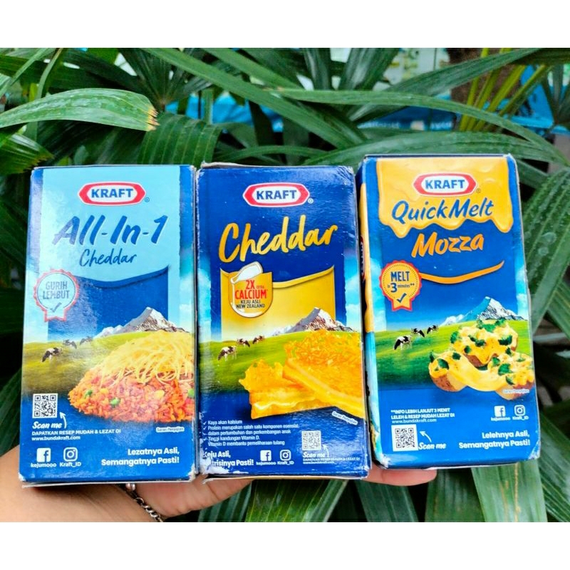 Jual Keju Kraft 150gram | Keju Cheddar | Keju Kraft Allin1 | Quick Melt ...