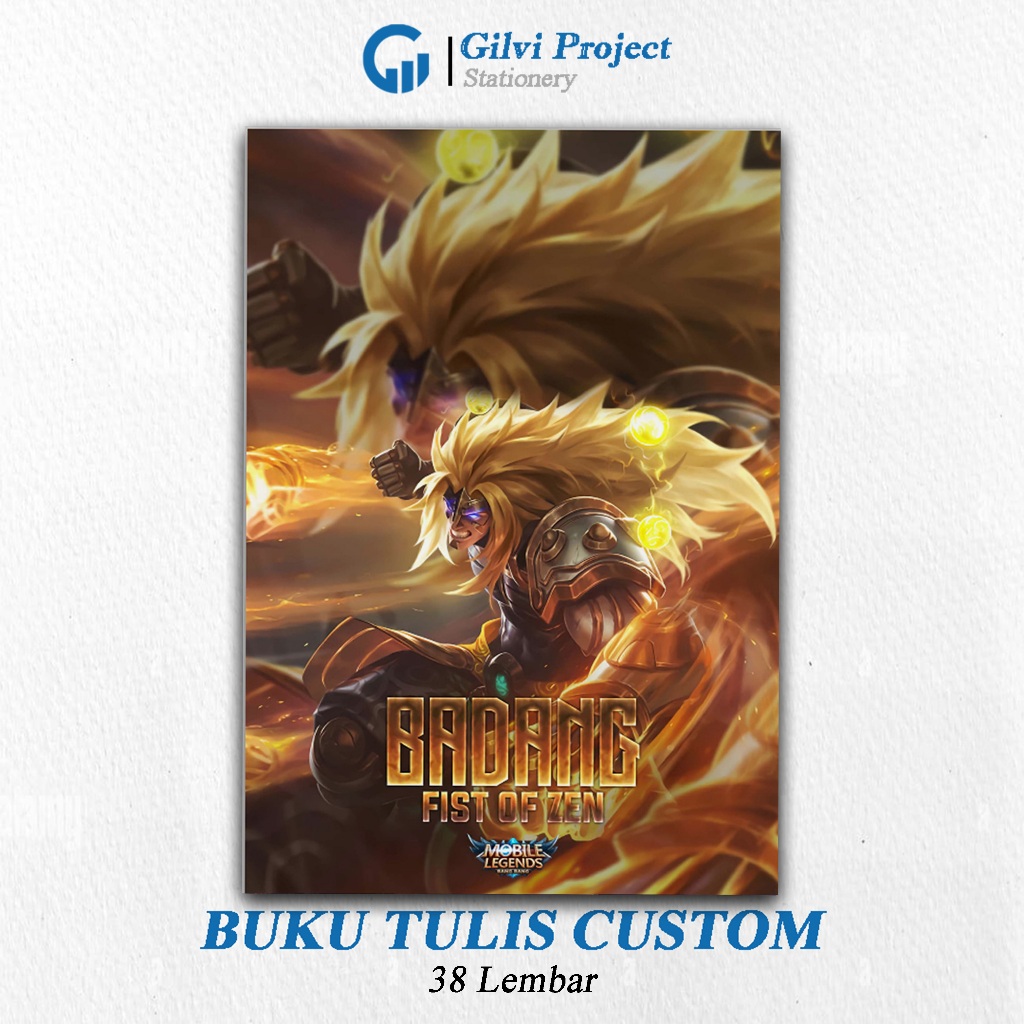 Jual Buku Tulis Mobile Legend Character / ML [A] / Buku Tulis Sekolah ...