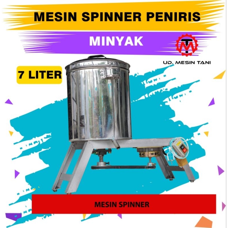 Jual Mesin Spinner Peniris Pengering Minyak Goreng Kapasitas 6 liter ...