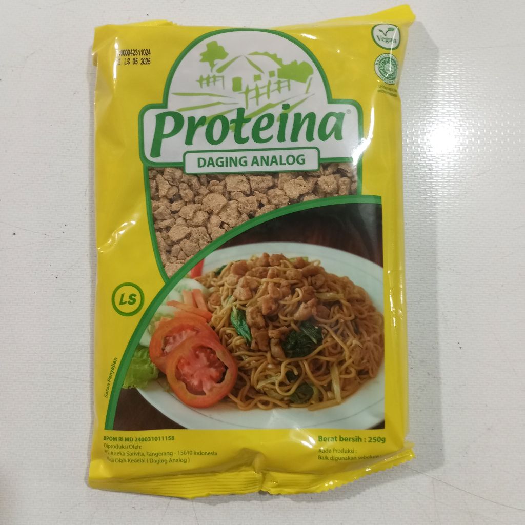 Jual Proteina Daging Analog 250gram | Shopee Indonesia