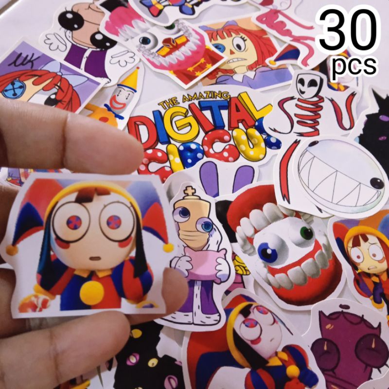 Jual The Amazing Digital Circus Sticker 30pc Amazing Digital Circus ...