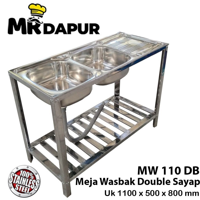 Jual Westafel Stainless Steel Kaki MrDapur MW 110 | Shopee Indonesia