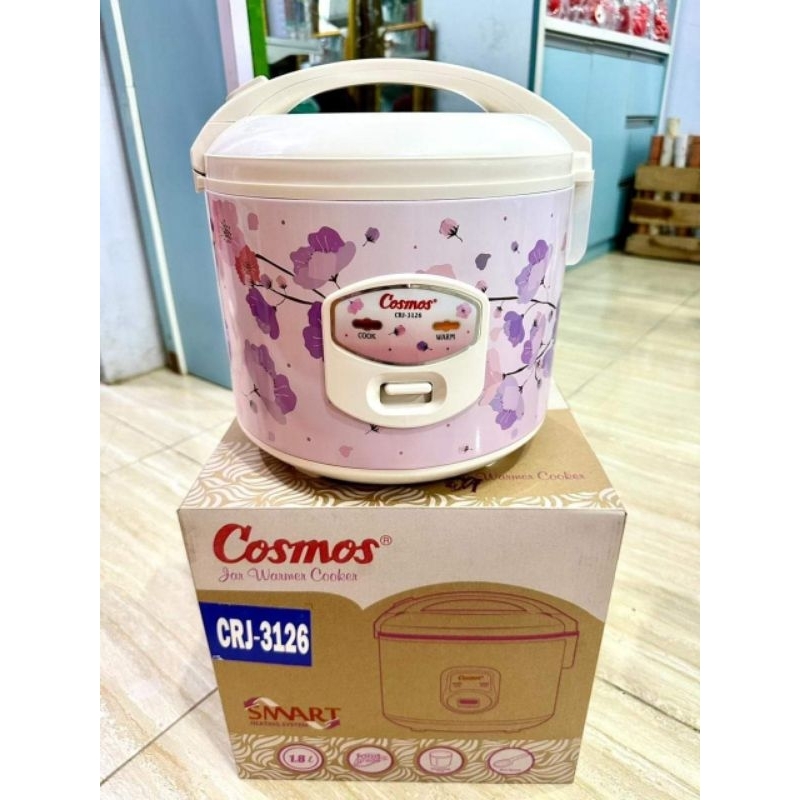 Jual Rice Cooker Cosmos CRJ-3126 Ukuran 1,8 Liter | Shopee Indonesia