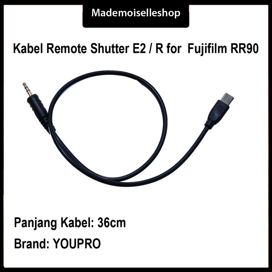 Jual Youpro Shutter Cable Remote Type U2 / R for Replace Fujifilm RR90 | Shopee Indonesia
