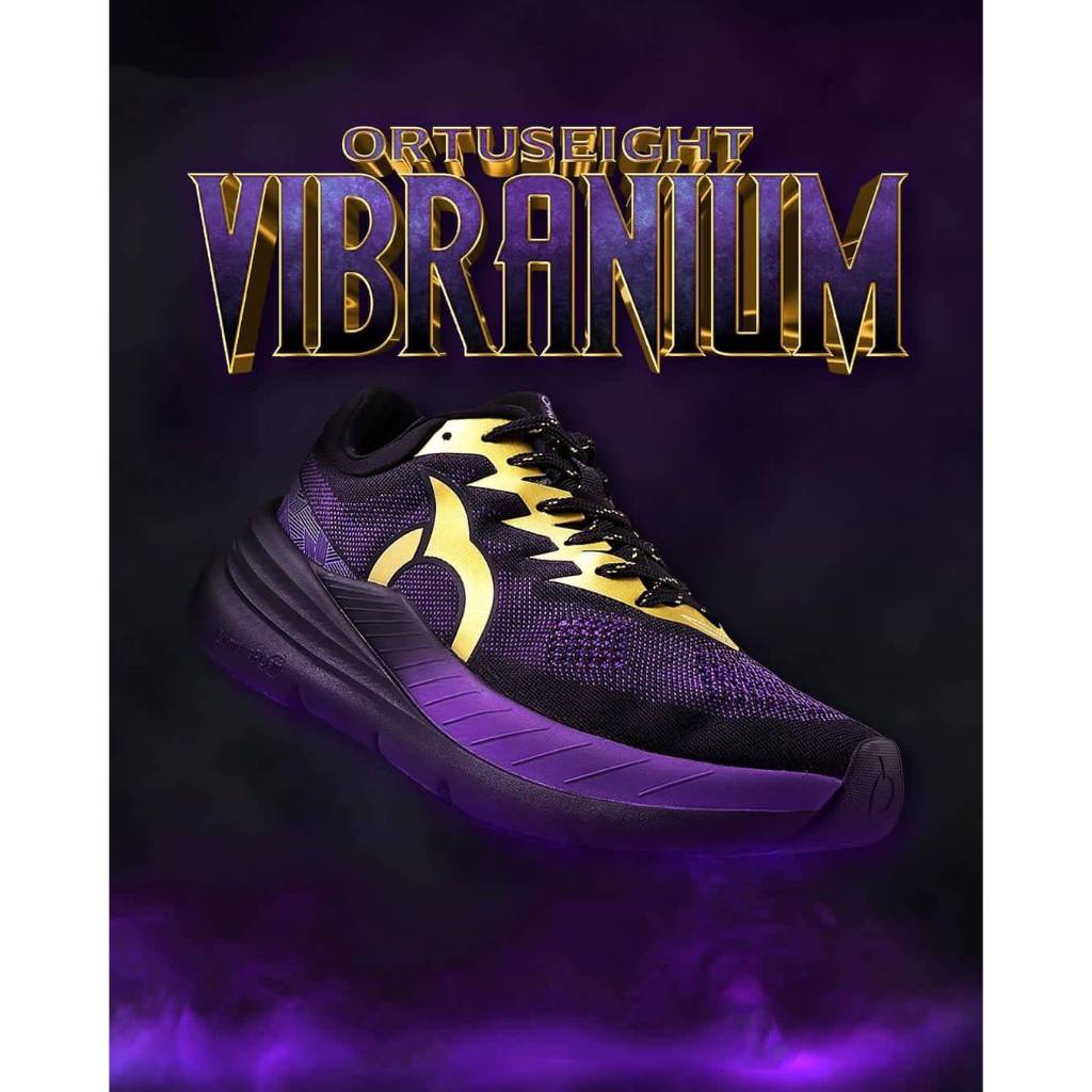 Jual ortuseight x marvel phanter vibranium black panther sepatu running ...